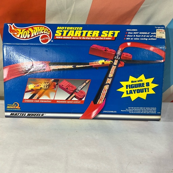 Mattel | Toys | Vintage Hot Wheels Mattel Motorized Starter Set Nib ...